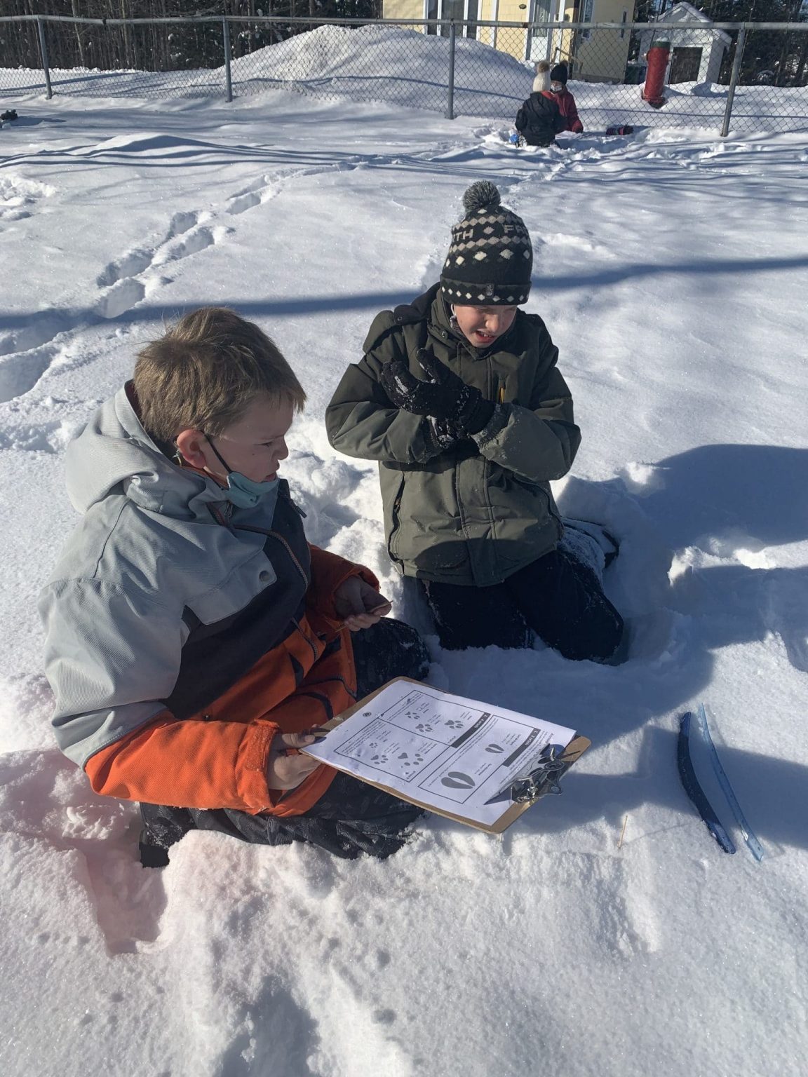 Enseigner dehors l’hiver : La richesse de la neige | Enseigner dehors